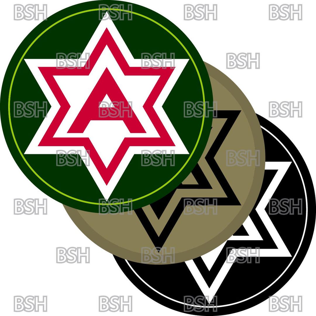 Sixth Army Patch Vector Image Files (.ai, .pdf, & .svg Formats) Plus ...