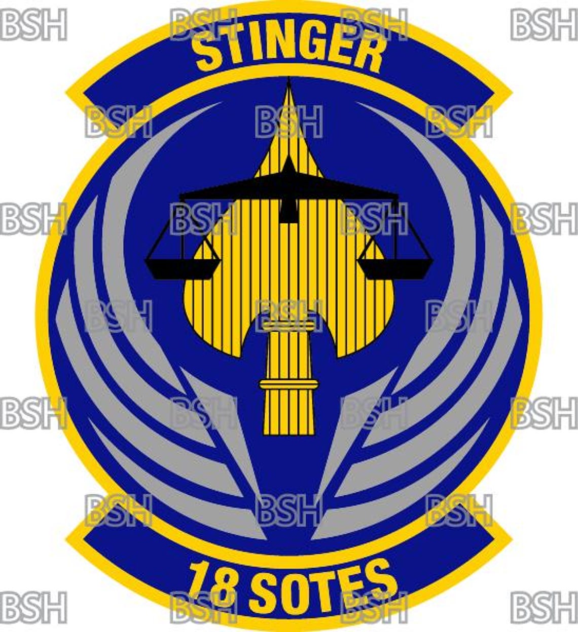 18th SOTES (hurlburt Field) Patch Vector Image Files (.ai, .pdf, & .svg ...