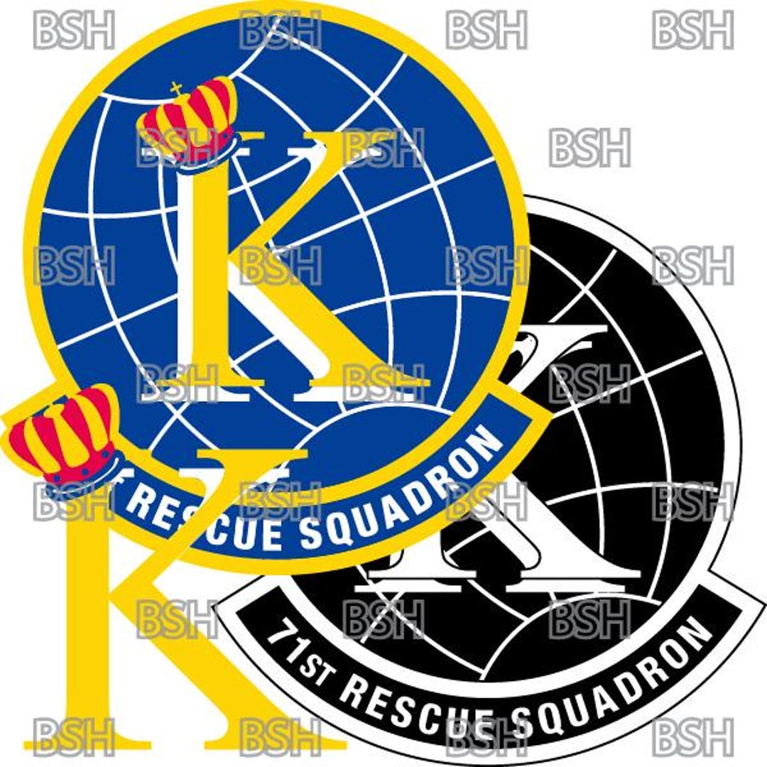 71st Rescue Squadron (moody AFB) Patch Vector Image Files (.ai, .pdf ...
