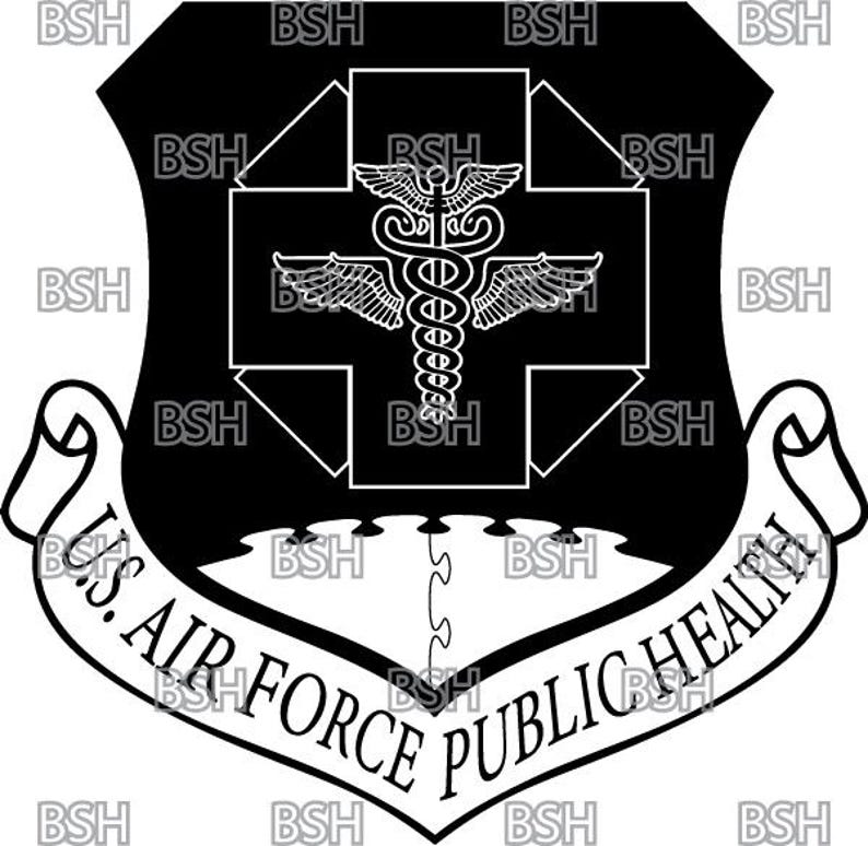 USAF Public Health Patch Vector Image Files (.ai, .pdf, & .svg Formats ...