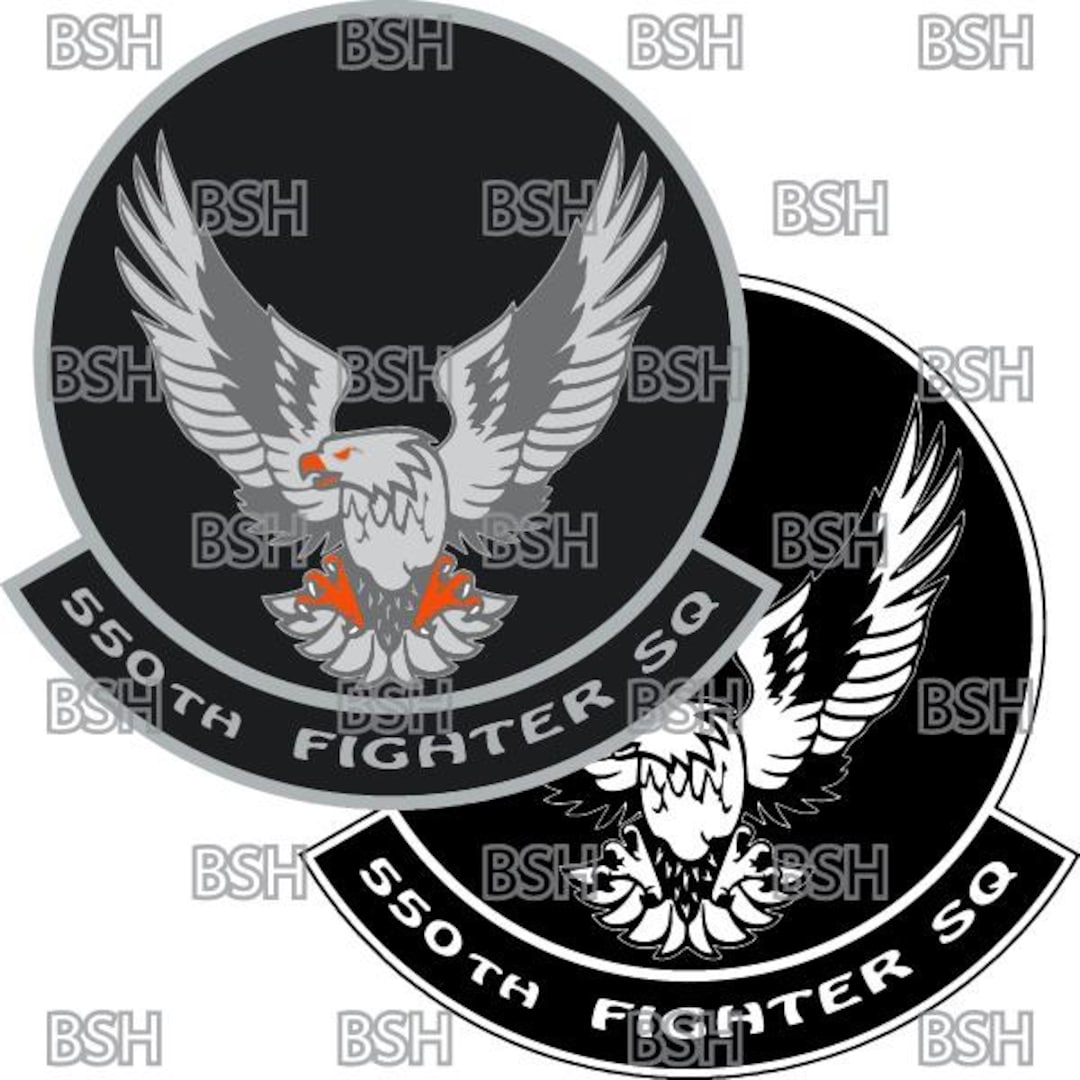 550th Fighter Squadron (kingsley Field, OR) Patch Vector Image Files ...