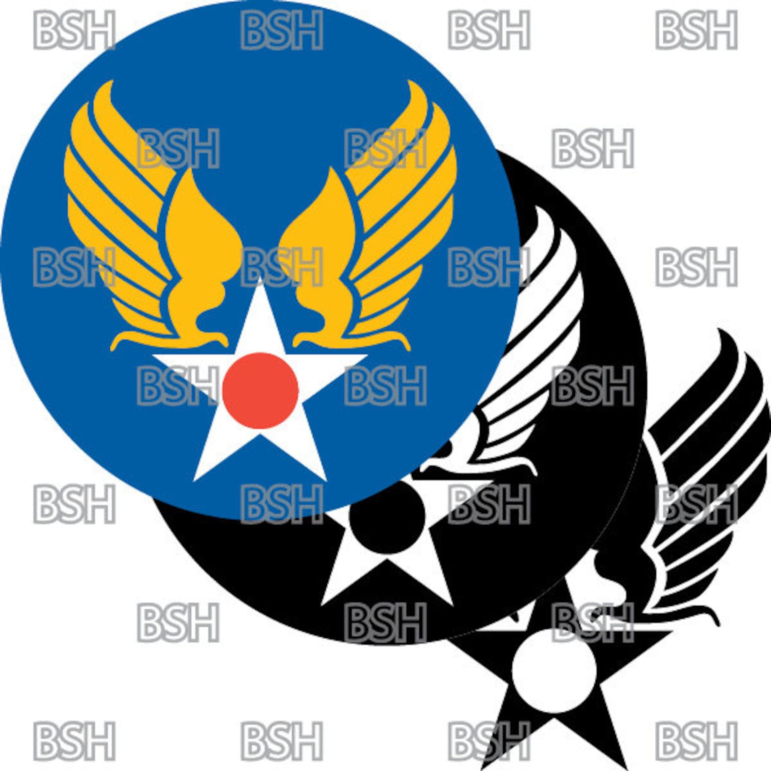 USAAC "hap Arnold" Logo Vector Image Files (.ai, .pdf, & .svg Formats ...