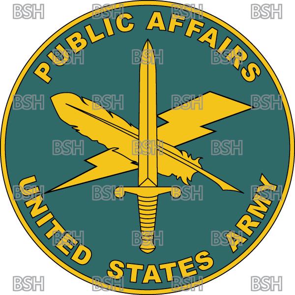 US Army Public Affairs Emblem Vector Image Files (.ai, .pdf, & .svg ...