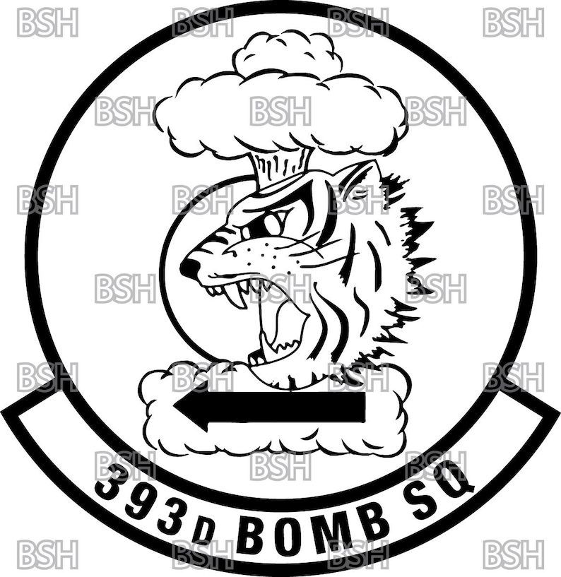 393d Bomb Squadron (whiteman AFB) Patch Vector Image Files (.ai, .pdf ...