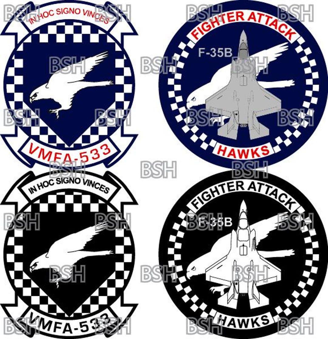 VMFA-533 Patch (MCAS Beaufort) Vector Image Files (.ai, .pdf, & .svg ...