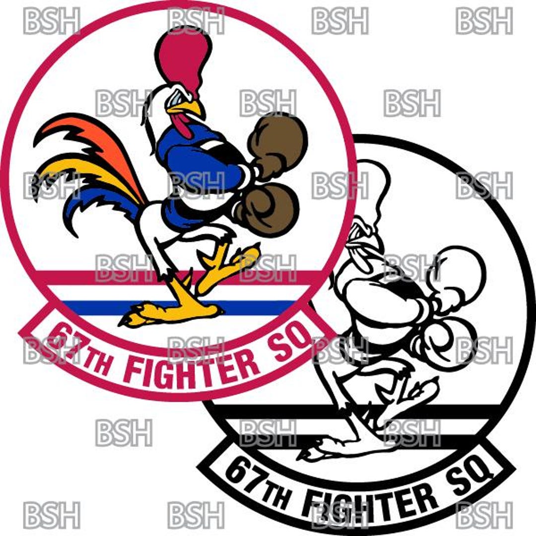 67th Fighter Squadron kadena AB Patch Vector Image Files .ai, .pdf ...