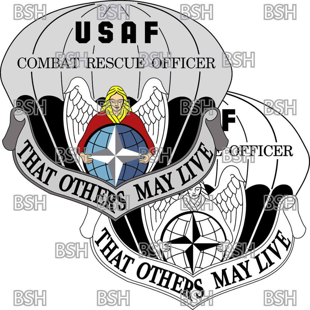 USAF CRO Patch Vector Image Files (.ai, .pdf, & .svg Formats) Plus ...