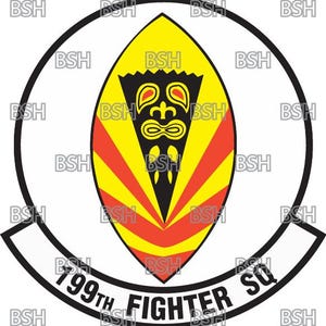 199th Fighter Squadron (hawaii ANG) Patch Vector Image Files (.ai, .pdf ...