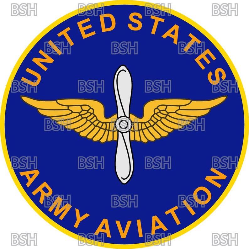 Army Aviation Emblem Vector Image Files (.ai, .pdf, & .svg Formats ...