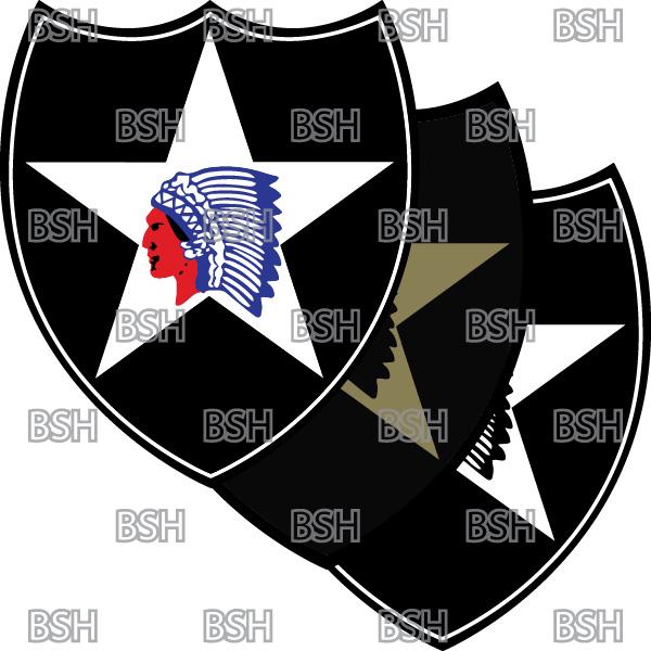 2nd ID Patch Vector Image Files (.ai, .pdf, & .svg Formats) Plus ...