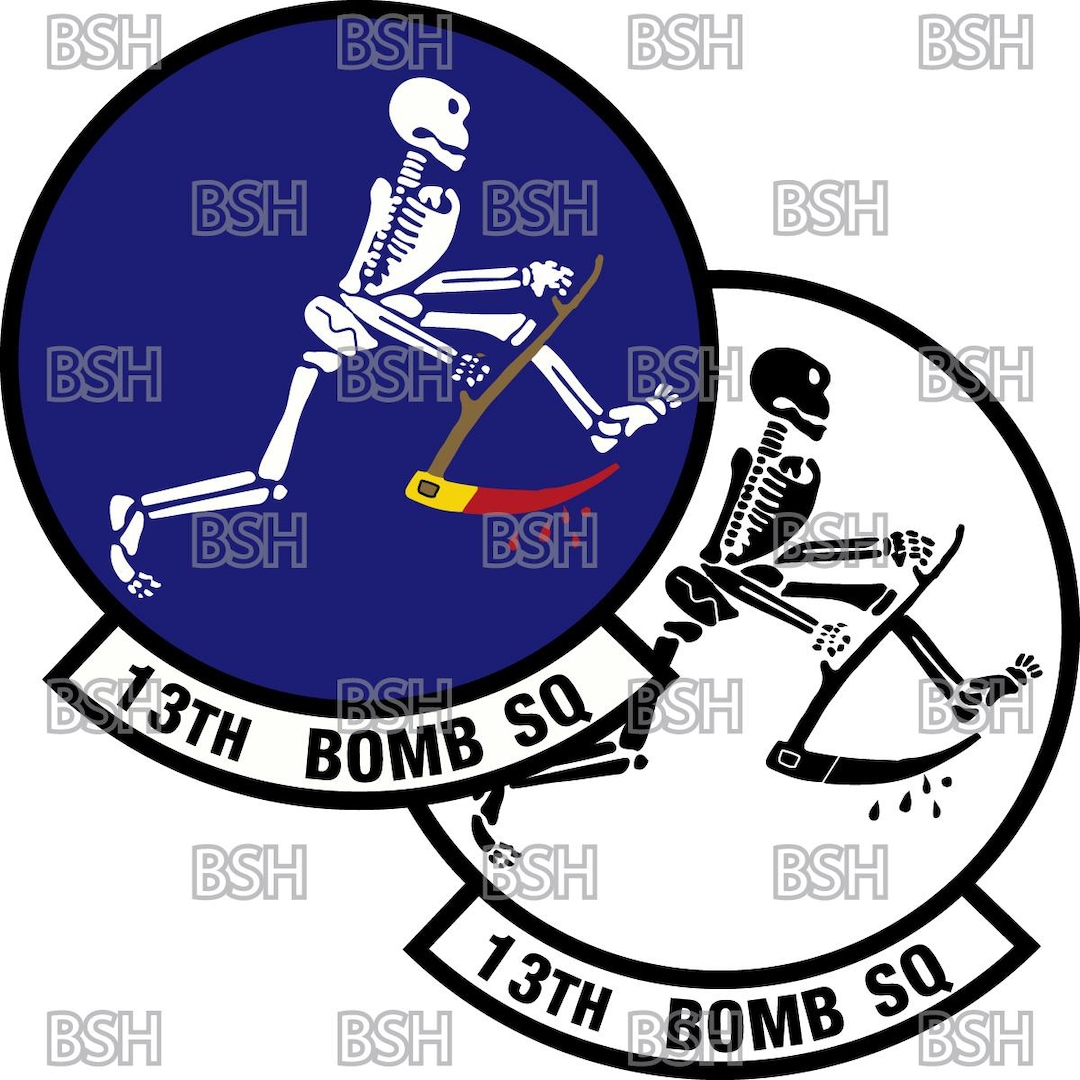 13th Bomb Squadron (whiteman AFB) Patch Vector Image Files (.ai, .pdf ...
