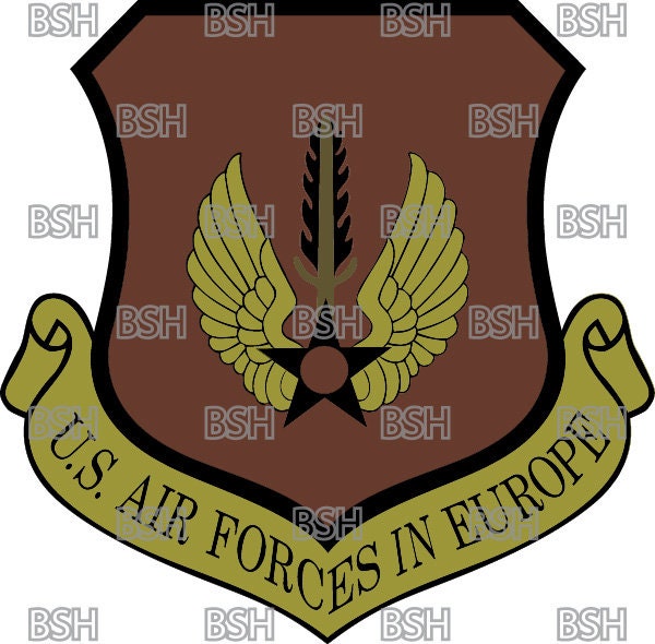 USAFE Shield Vector Image Files (.ai, .pdf, & .svg Formats) Plus ...