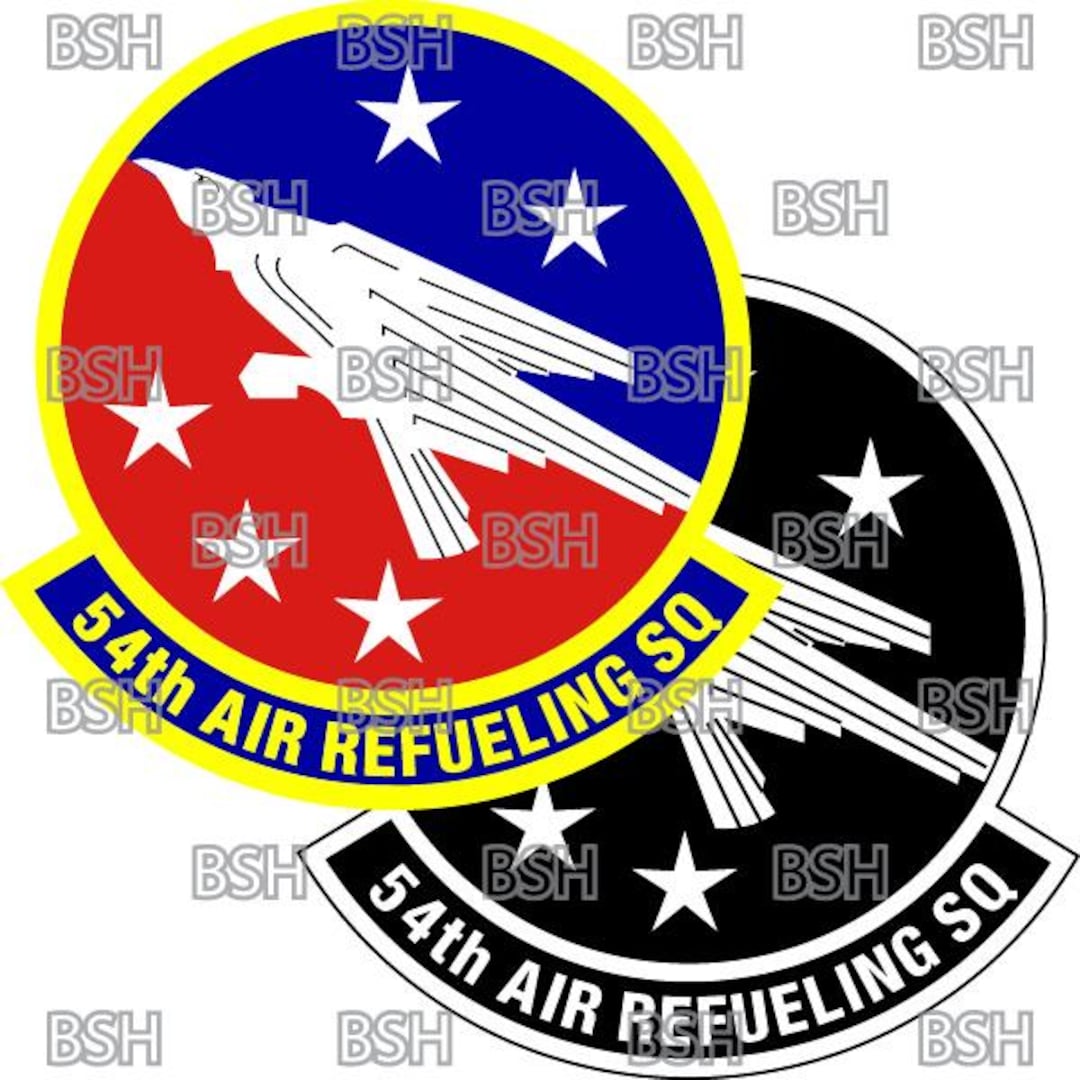 54th Air Refueling Squadron (altus AFB) Patch Vector Image Files (.ai ...