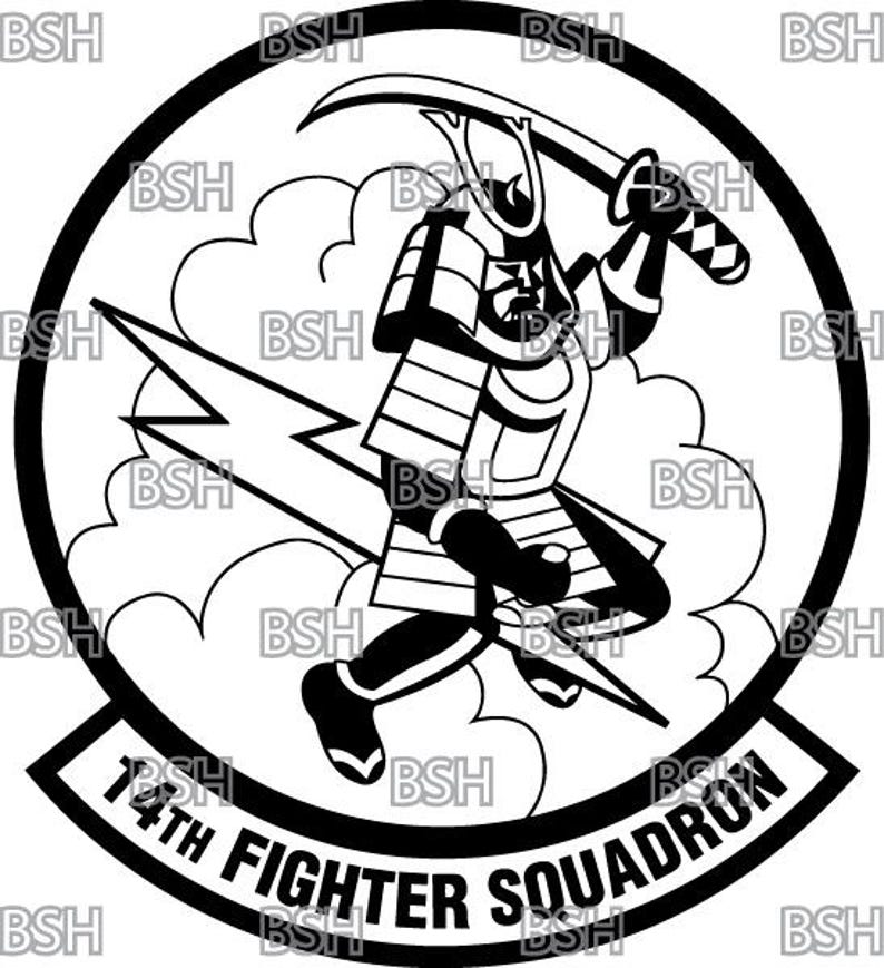 14th Fighter Squadron (misawa AB) Patch Vector Image Files (.ai, .pdf ...