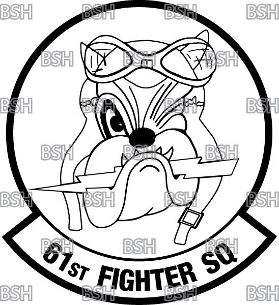 61st Fighter Squadron (luke AFB) Patch Vector Image Files (.ai, .pdf ...