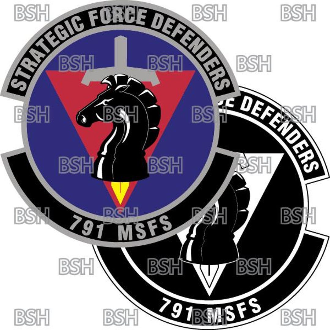 791st Missile Security Forces Squadron (minot AFB) Patch Vector Image Files (.ai, .pdf, & .svg ...