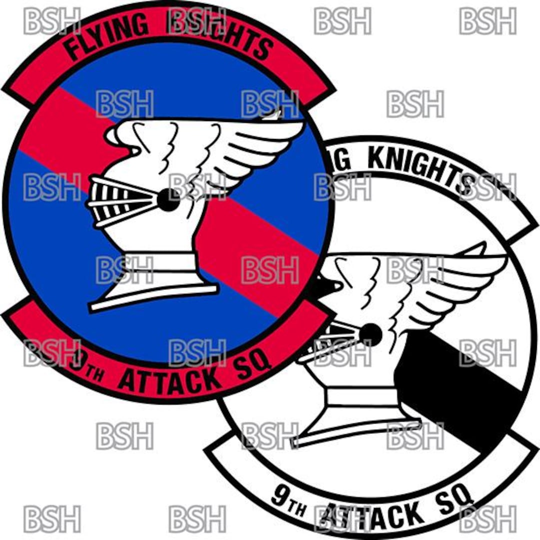 9th Attack Squadron (holloman AFB) Patch Vector Image Files (.ai, .pdf ...