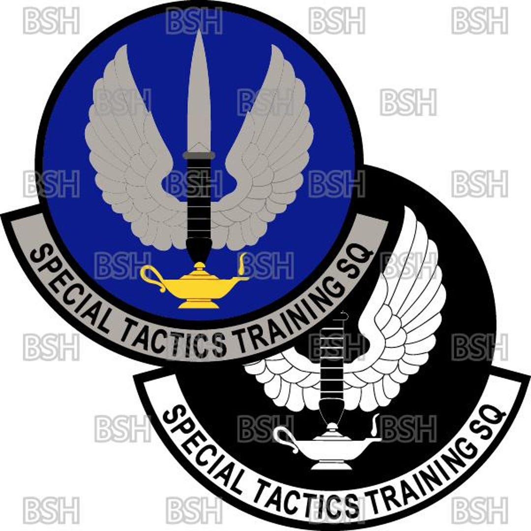 Special Tactics Training Squadron (hurlburt Field) Patch Vector Image ...