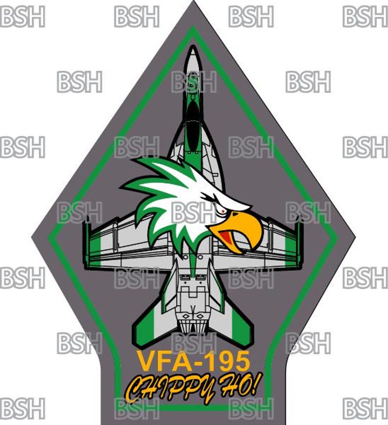 VFA-195 (MCAS Iwakuni) Patch Vector Image Files (.ai, .pdf, & .svg ...