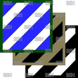 3rd ID Patch Vector Image Files (.ai, .pdf, & .svg Formats) Plus ...