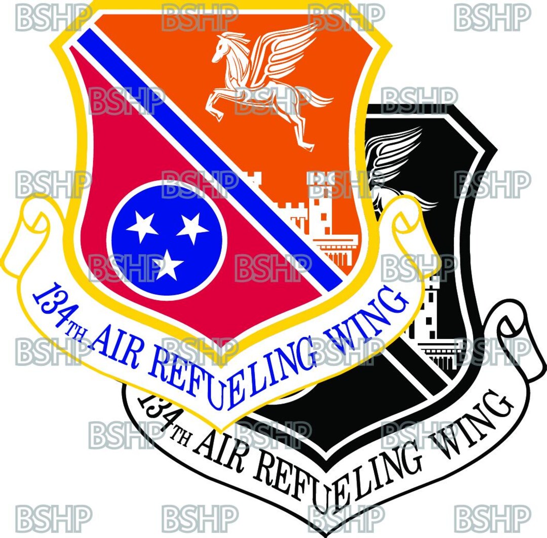 134th Air Refueling Wing (tennessee ANG) Patch Vector Image Files (.ai ...