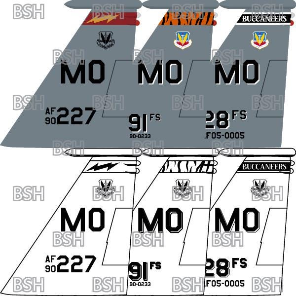F-15E Tail Flash (mountain Home AFB) Vector Image Files (.ai, .pdf ...