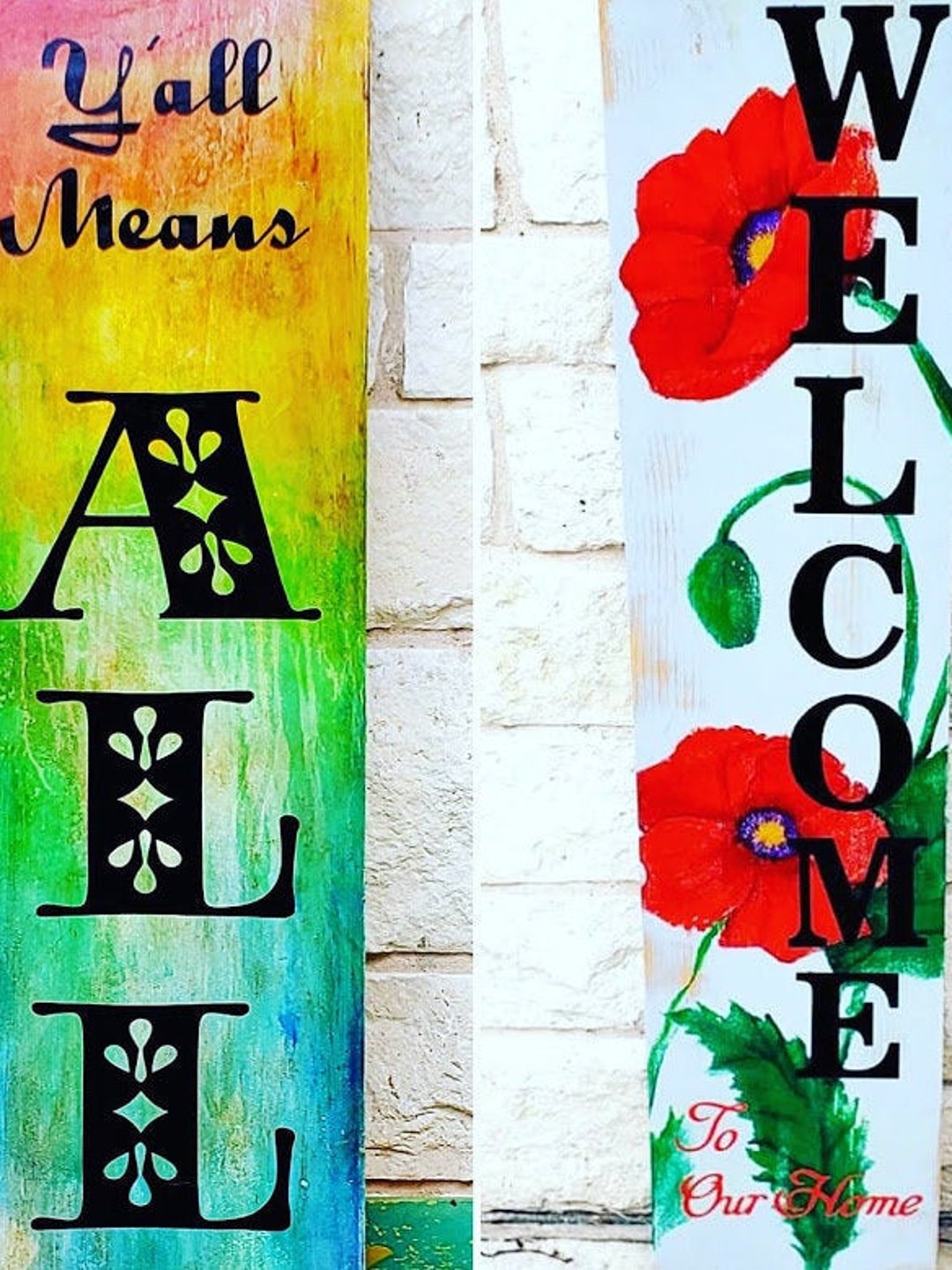 WELCOME SIGNS Custom Designs Available - Etsy