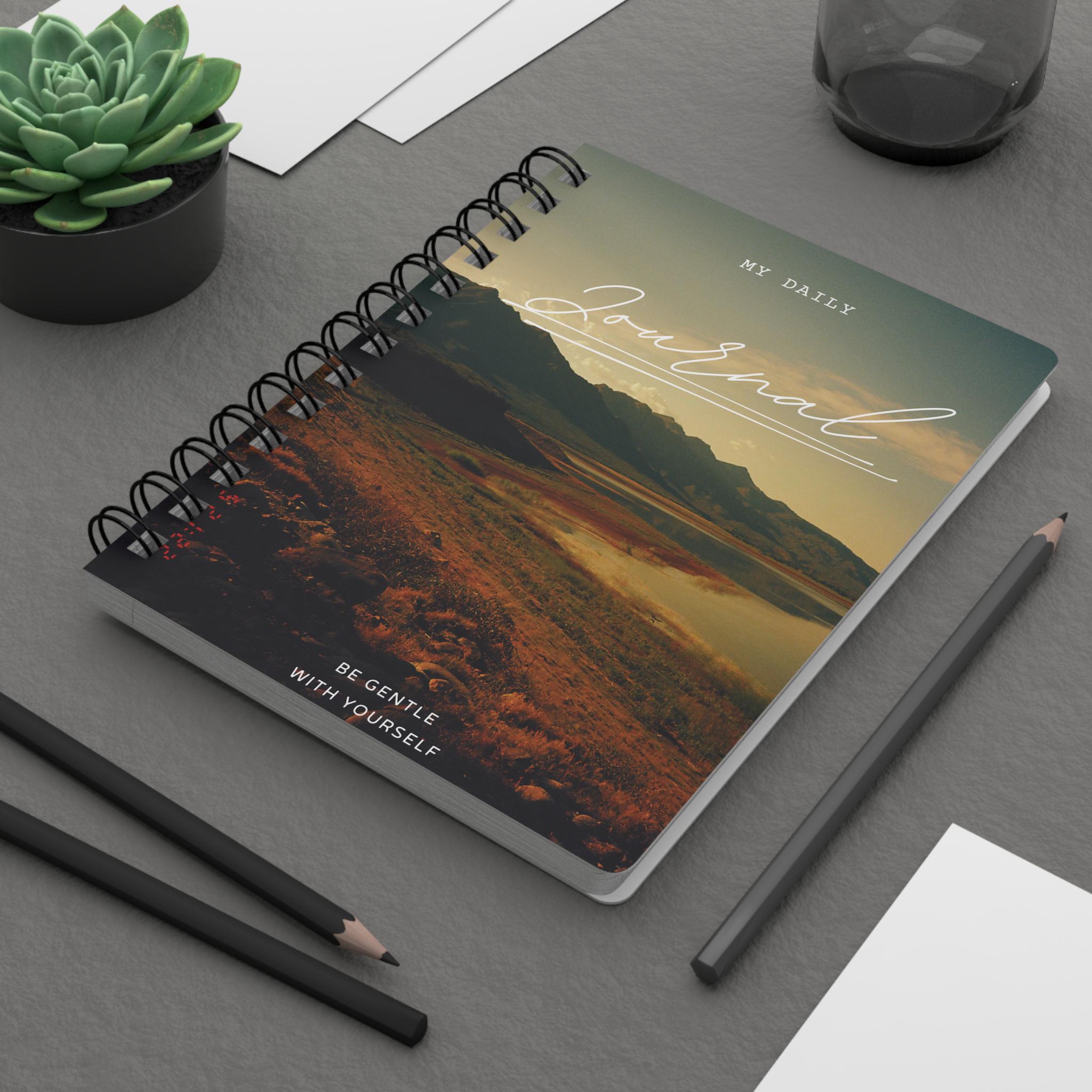 Spiral Bound Notebook | Note Taking Journal | Gratitude & Aesthetic ...