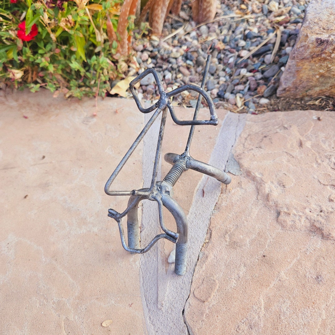 Normal Dog Hand Made Metal Dog Sculpture - Etsy