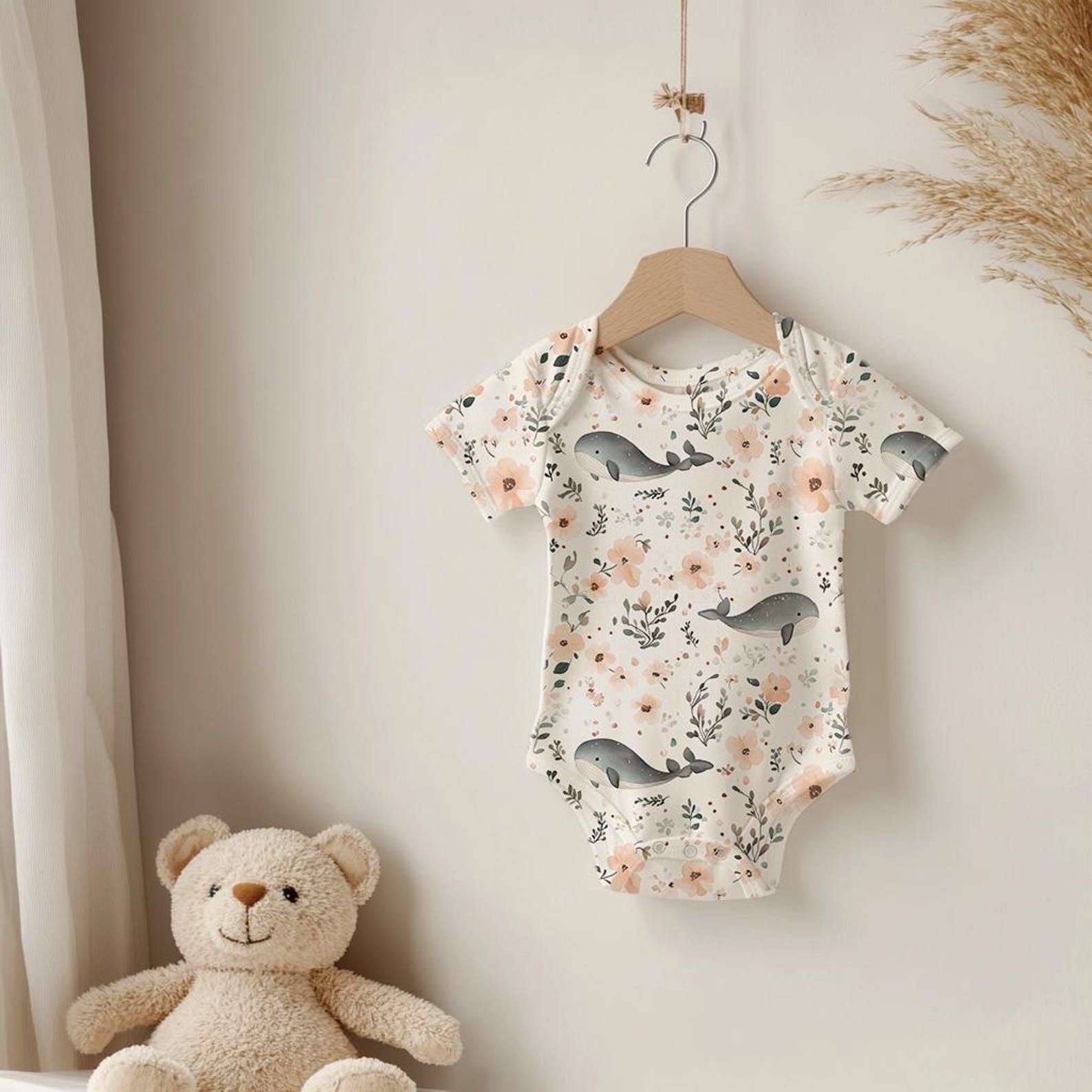 Boho Baby Dreams - 24 Seamless Digital Paper Pack, Watercolour Neutral ...