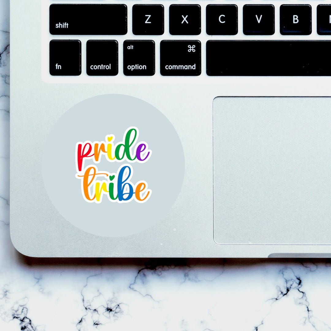 Pride Tribe Stickers | Colorful LGBTQ+, Water Bottles, Laptops ...