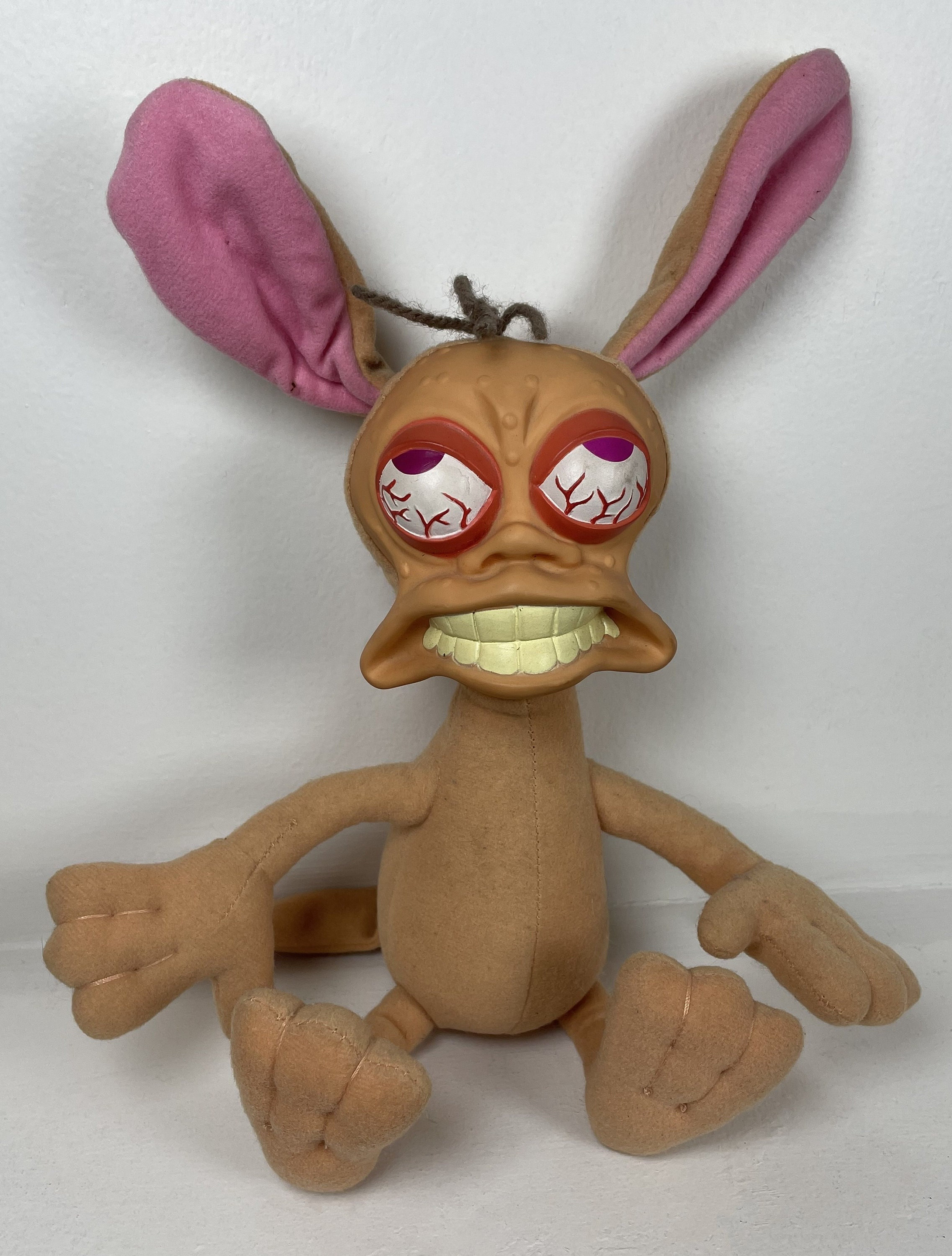 Vintage 1992 Nickelodeon Ren Plush Toy From Ren Stimpy Made by Mattel Etsy UK