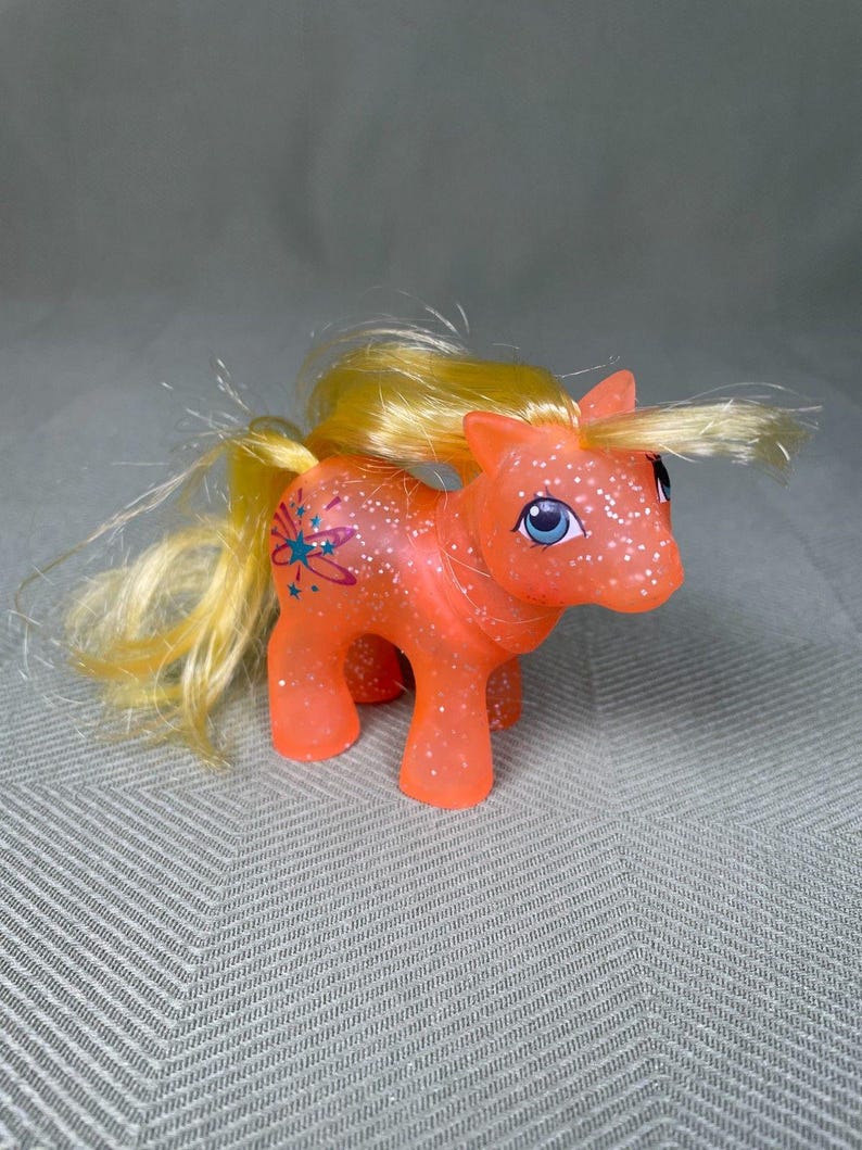 Vintage 1989 My Little Pony G1, Year 8 Baby Sparkle Ponies "baby ...