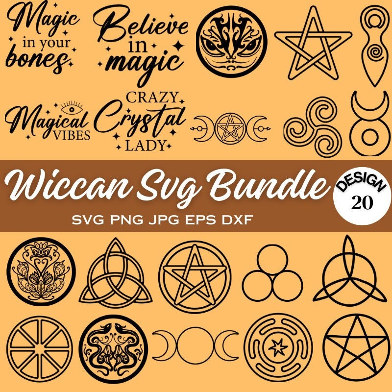 Wiccan Svg - Etsy