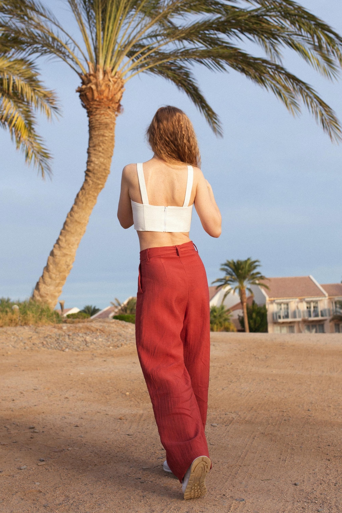 Lea Wide Leg & Tapered Pleated Pants PDF Sewing Pattern for Instant ...