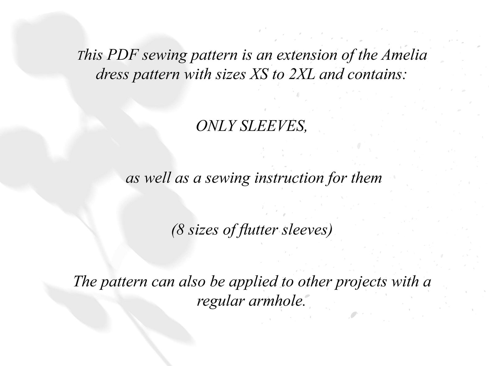 Flutter Sleeve Sewing Pattern for Wedding Guest Dress | Beginner Sewing ...