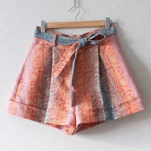 Wide Leg Shorts Pattern Download | High Waisted Shorts Sewing Pattern ...