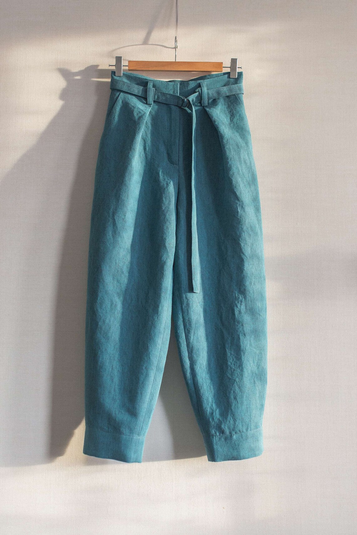 Lea Wide Leg & Tapered Pleated Pants PDF Sewing Pattern for Instant ...