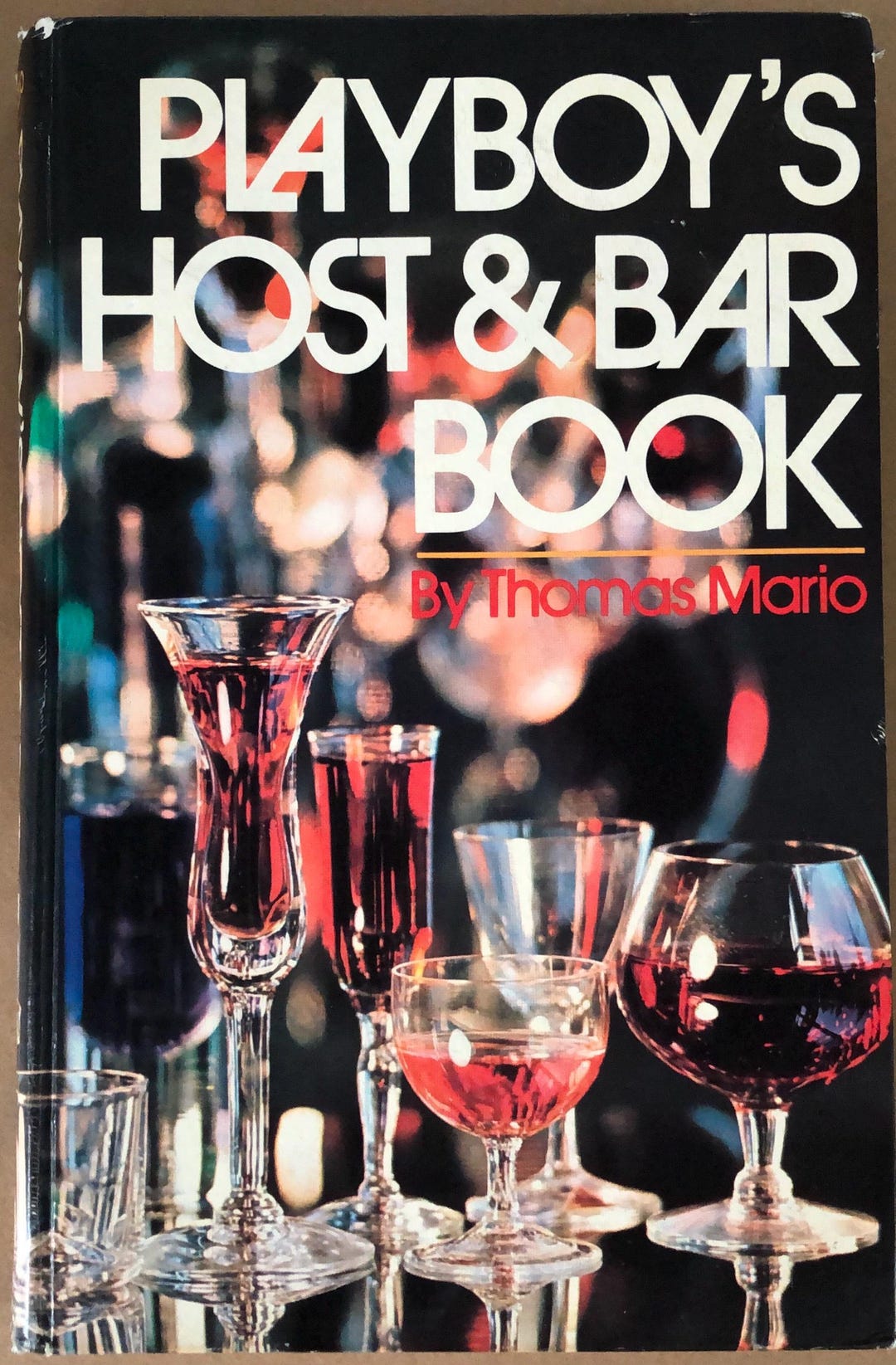 Playboy's Host & Bar Book by Thomas Mario, Vintage Cocktail Recipe Guide, 1971, Collectible ...