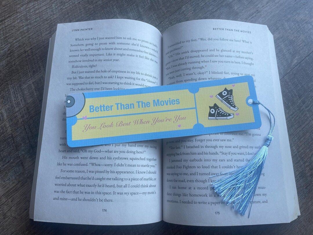 Better Than the Movies Inspired Bookmark, Handmade Bookmark - Etsy