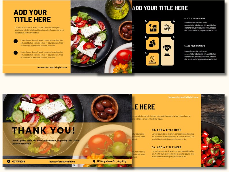 Restaurant Business Powerpoint Culinary Powerpoint Template Powerpoint ...