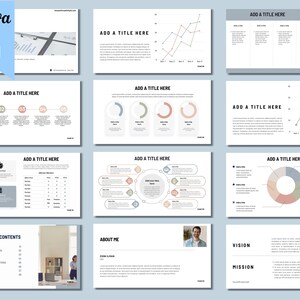 Editable Infographics Slides Powerpoint Template Design With Clean ...