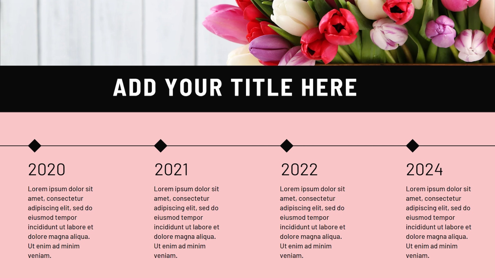 Floral Powerpoint Template: Rose Gold Business Presentation (canva ...
