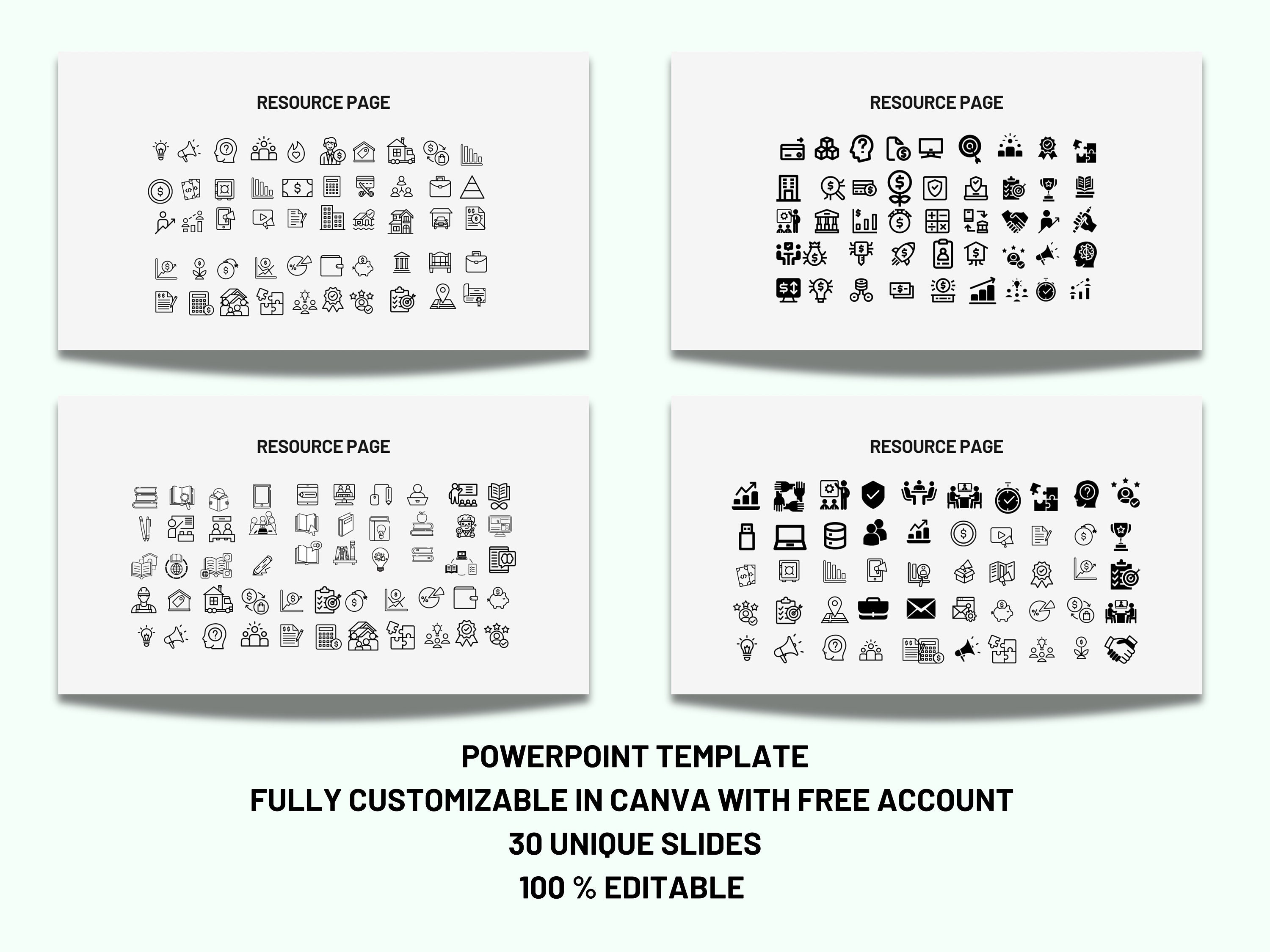 Editable Canva Slide Deck: Captivating Powerpoint Templates for ...