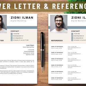 Editable Modern Resume CV Template for Professional Needs With 3 ...