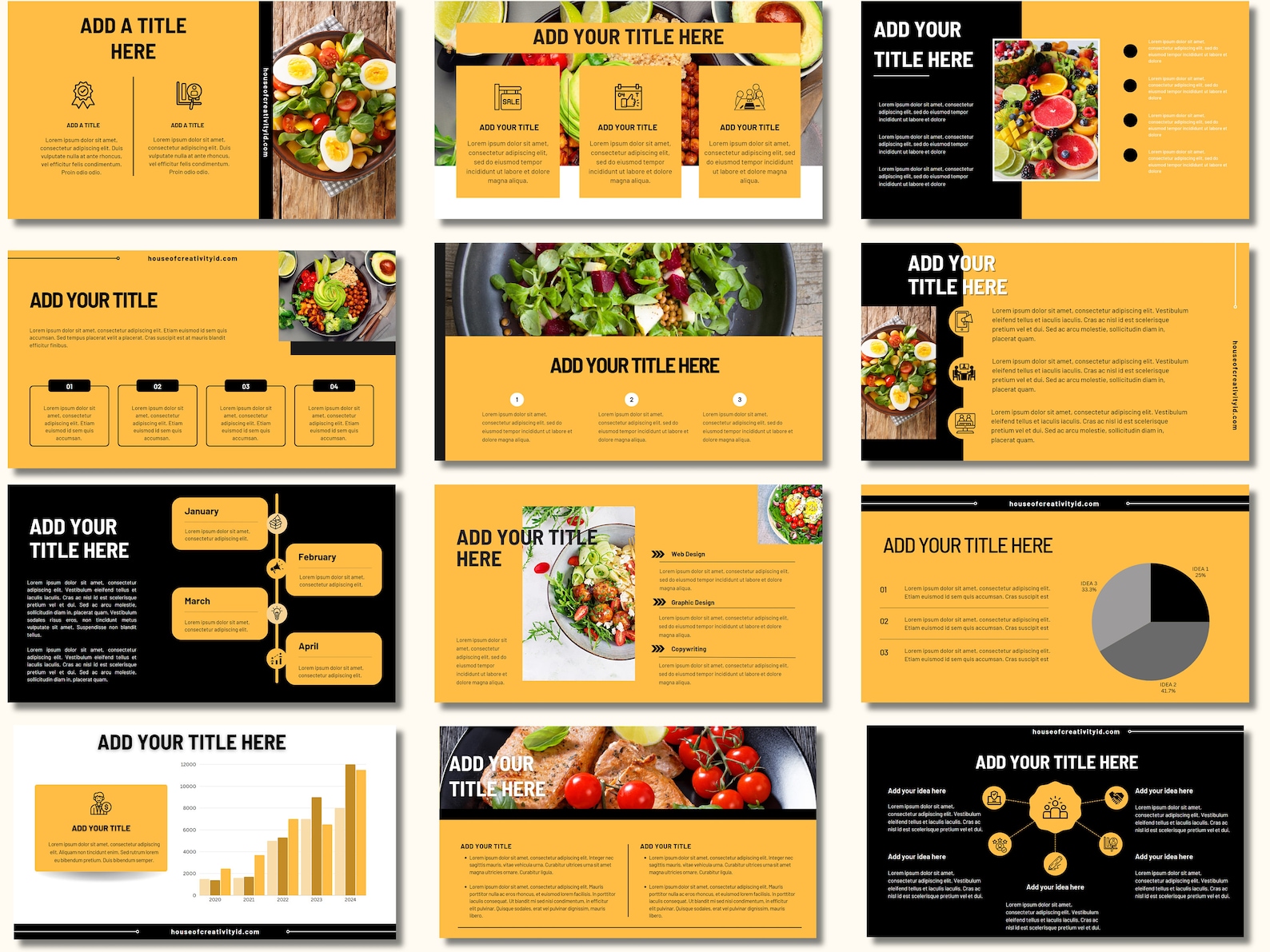 Restaurant Business Powerpoint Culinary Powerpoint Template Powerpoint ...