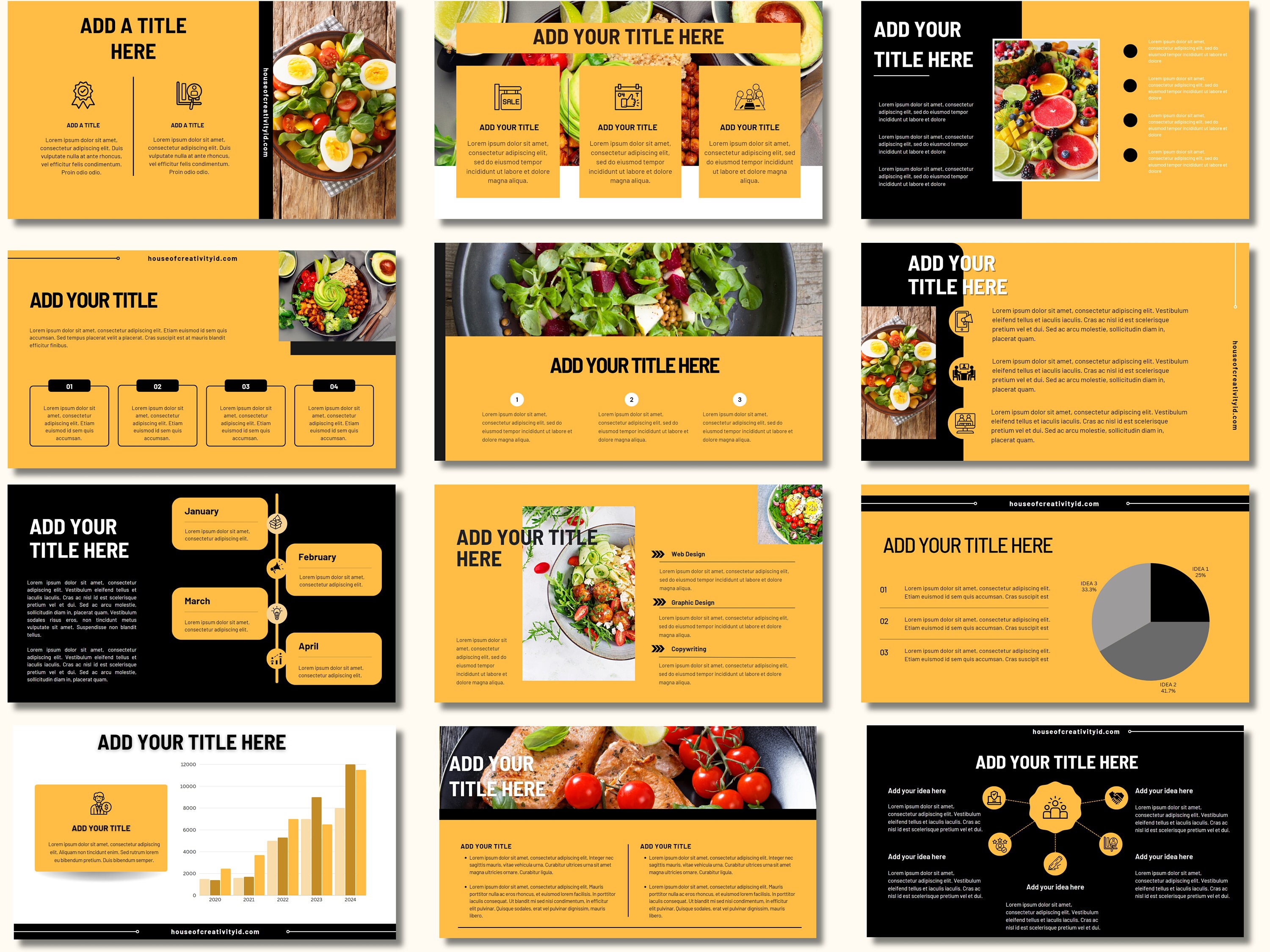 Restaurant Business Powerpoint Culinary Powerpoint Template Powerpoint ...