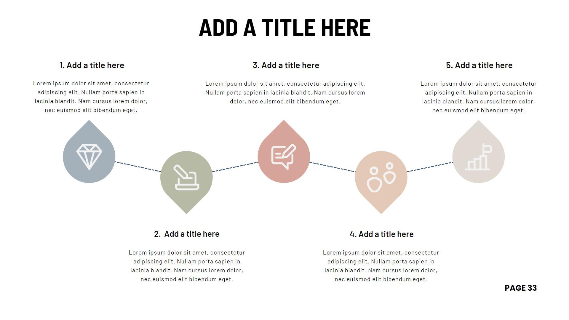 Editable Infographics Slides Powerpoint Template Design With Clean ...