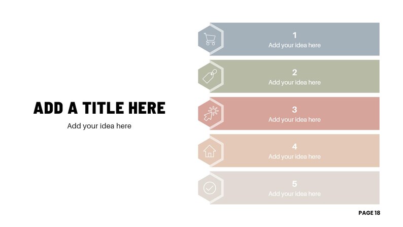 Editable Infographics Slides Powerpoint Template Design With Clean ...