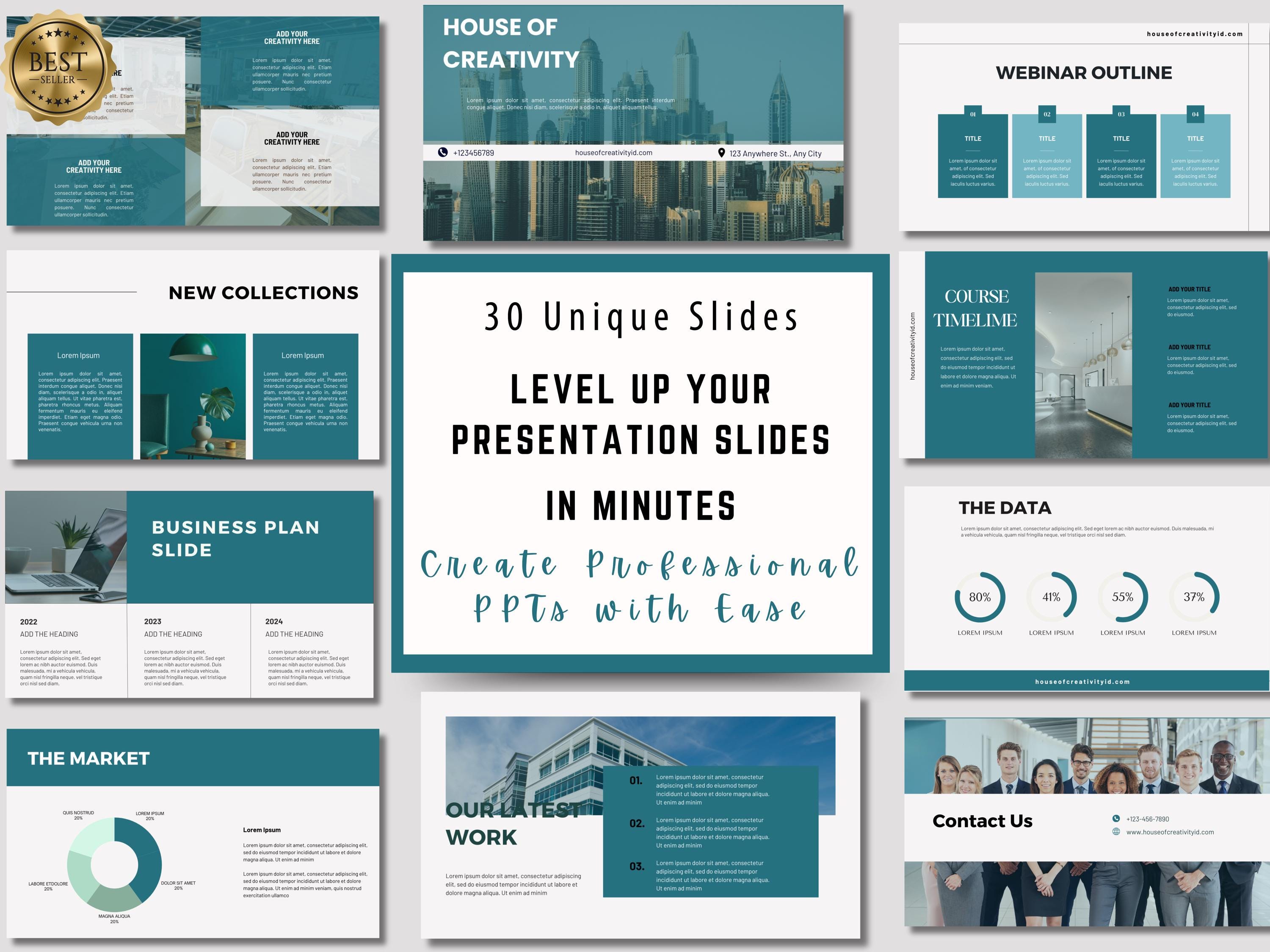Editable Powerpoint Template With Modern Slides for Business Executive ...